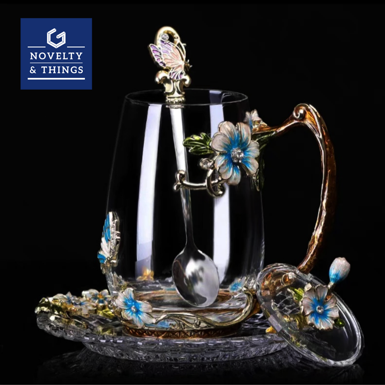 Glass Coffee Mug | Novelty & Things